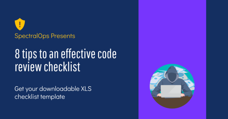 [XLS template] Code review checklist: 8 steps to improved productivity ...