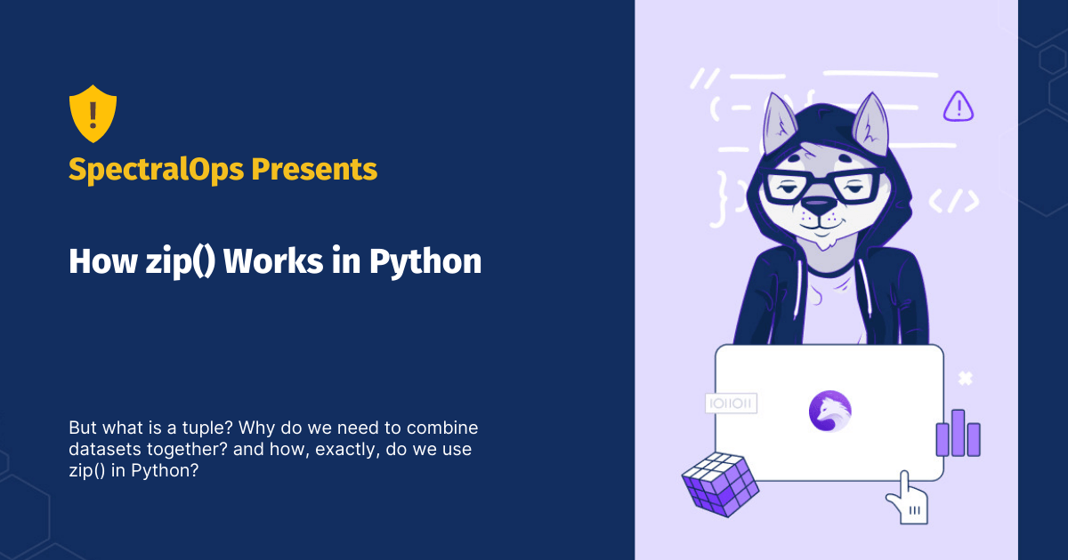 How Zip Works In Python Spectral